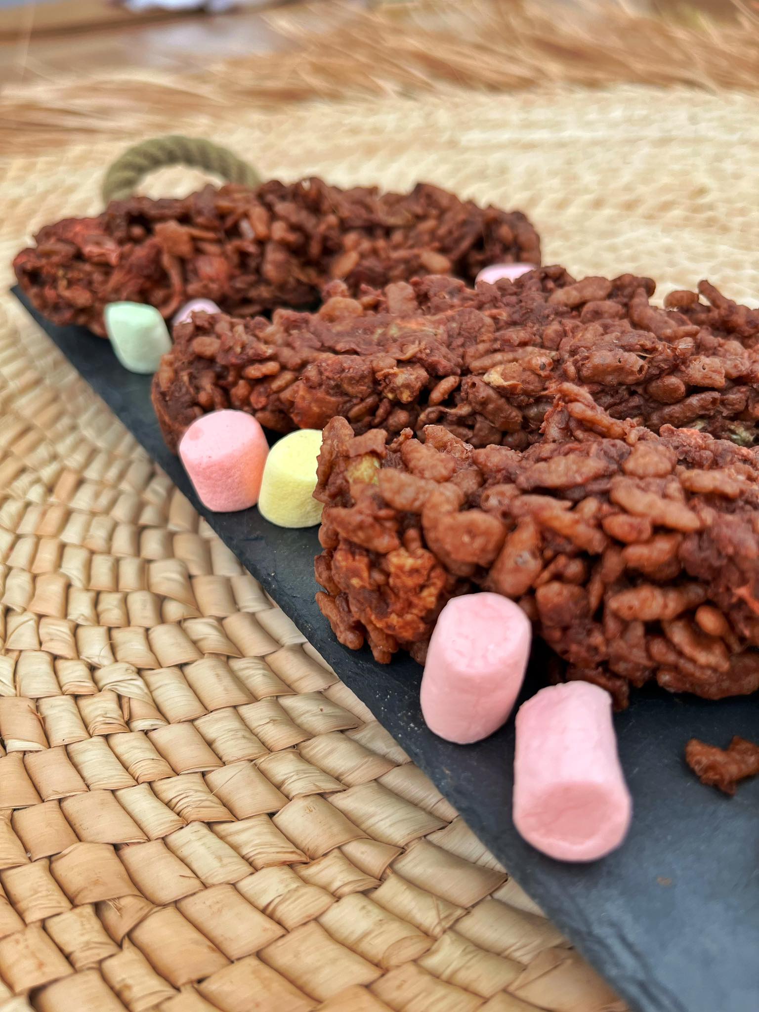 La recette goumande des barres crunchy choco-chamallow. - Une vie à 5